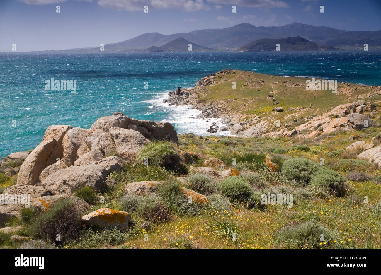 Naxos island, Cyclades islands, Aegean Sea, Greece, Europe Stock Photo ...