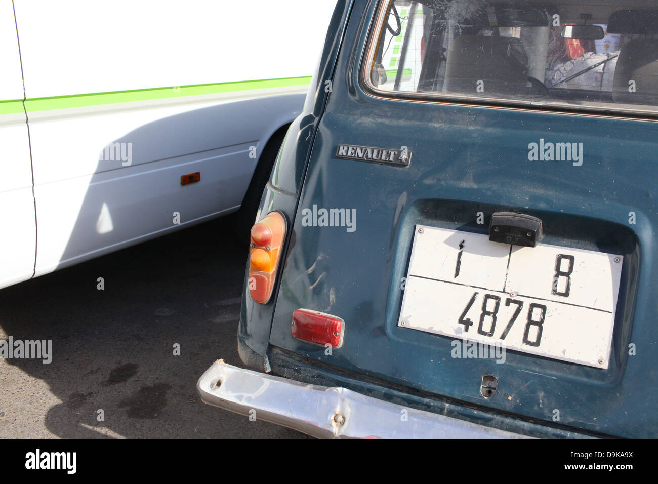 Renault 5 boot Marrakesh Stock Photo - Alamy