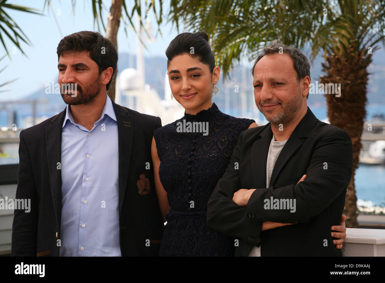 Actor Korkmaz Arslan, actress Golshifteh Farahani and director Hiner ...