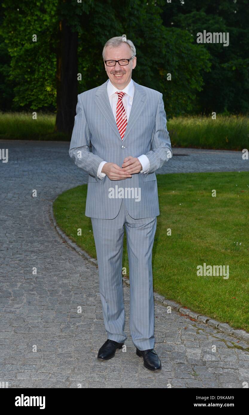 Actor Ludger Pistor arrives at a soiree for the preselection of the ...