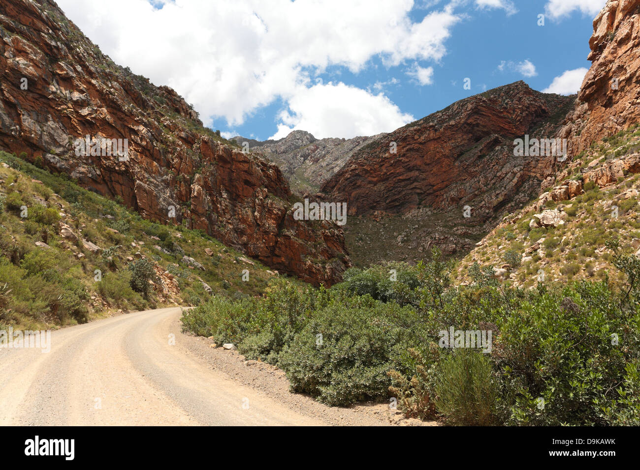 Seweweekspoort close to Ladismith, Western Cape Province, South Africa ...