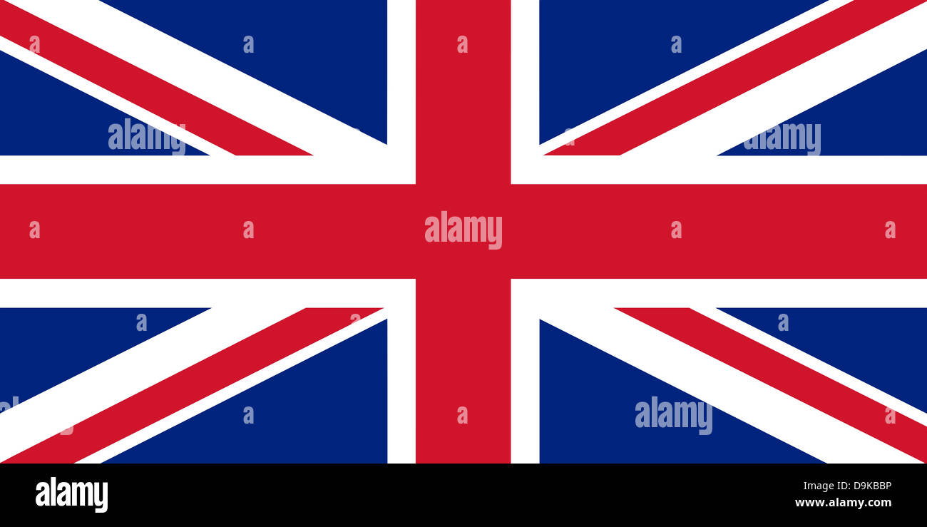 Official flag of UK nation Stock Photo - Alamy