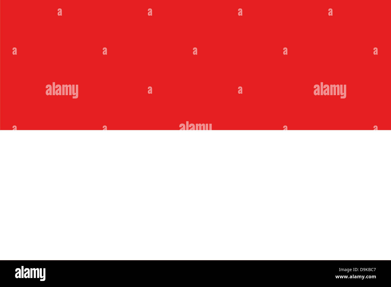 Official flag of Indonesia nation Stock Photo - Alamy