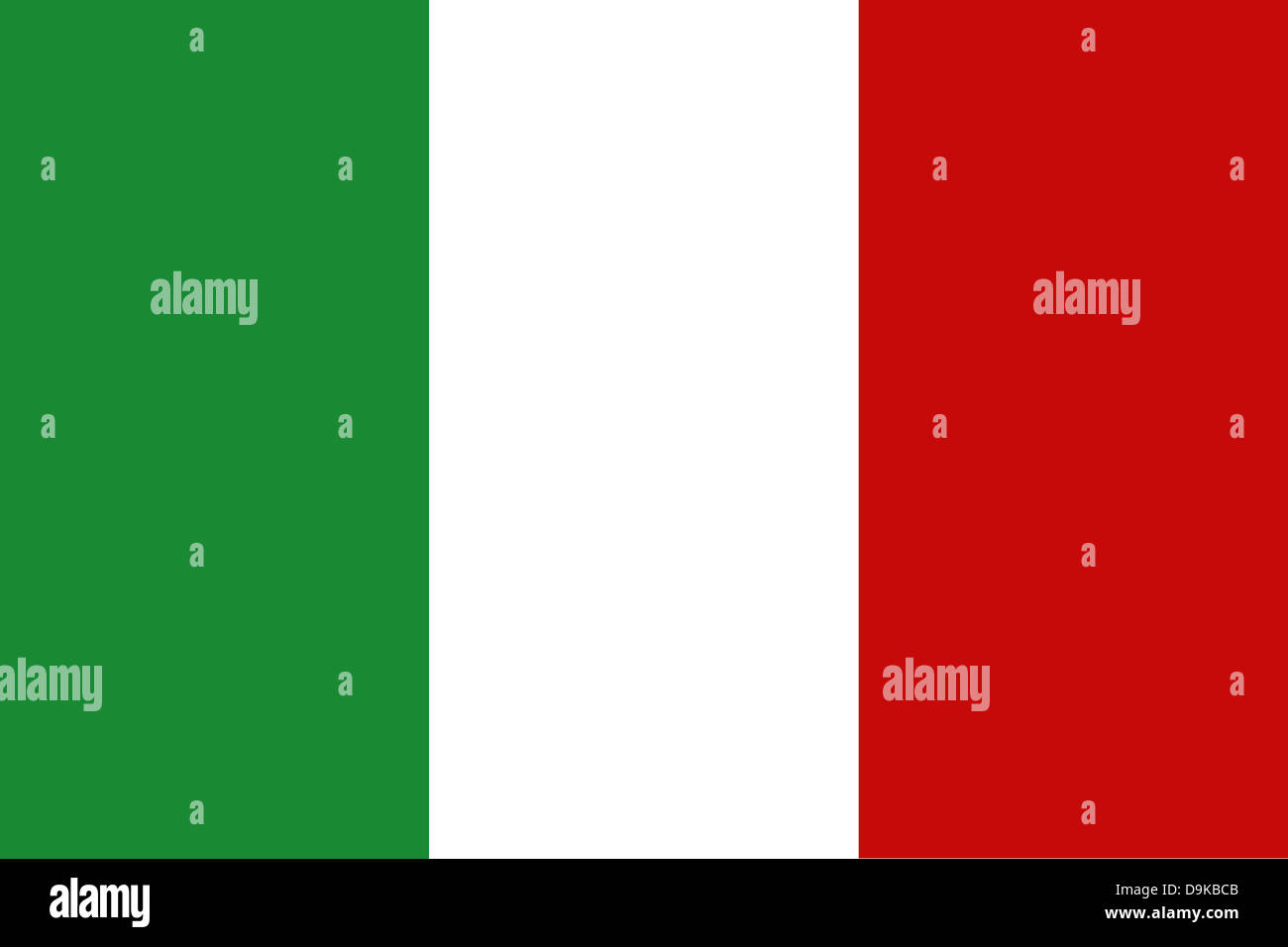 Official flag of Italy nation Stock Photo - Alamy