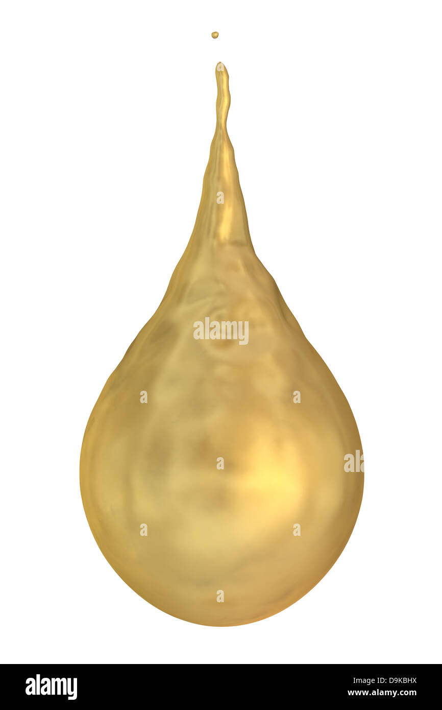 drop of gold Stock Photo - Alamy