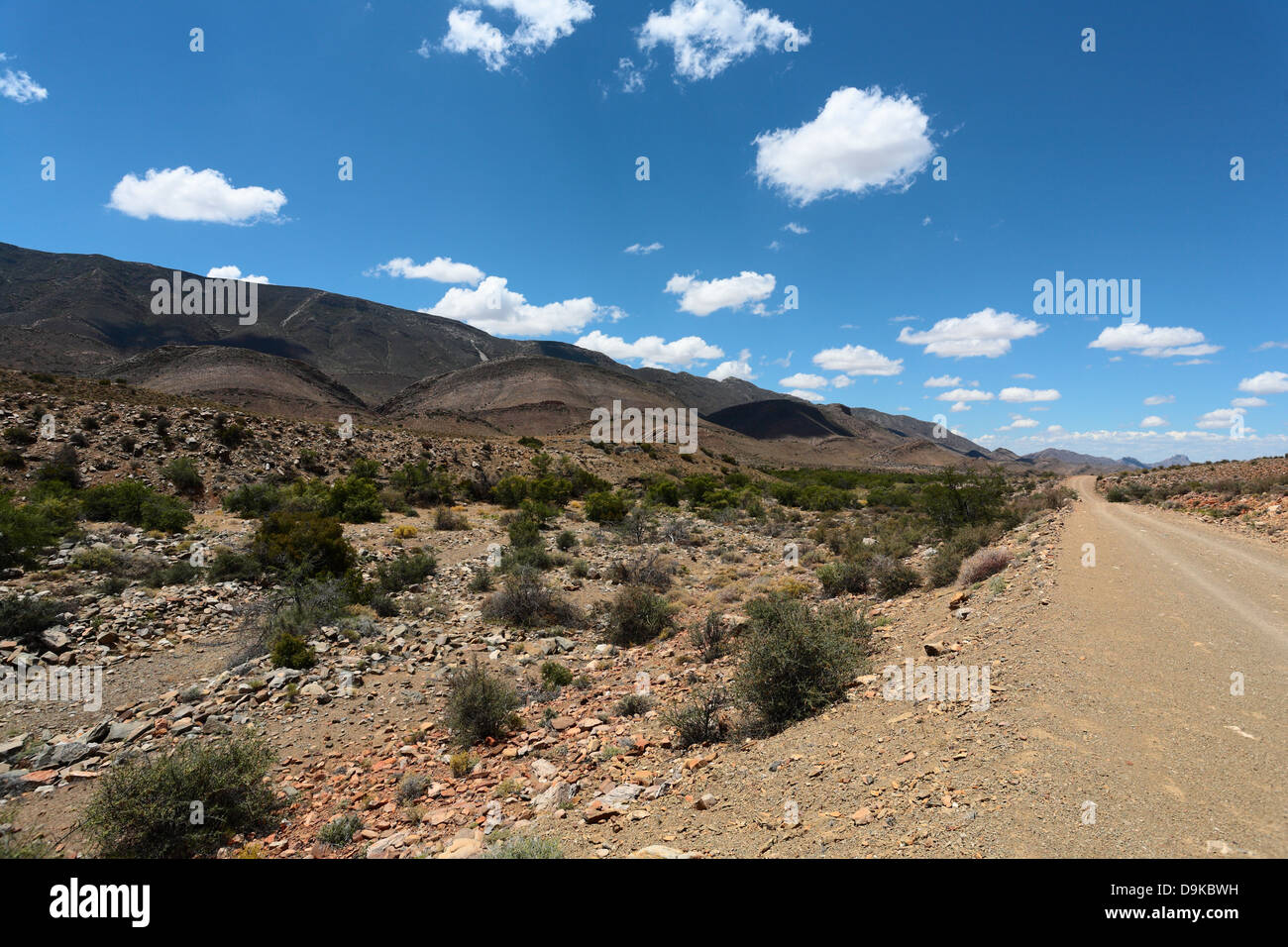 Bosluiskloof mountain pass near Ladismith, Western Cape Province, South ...