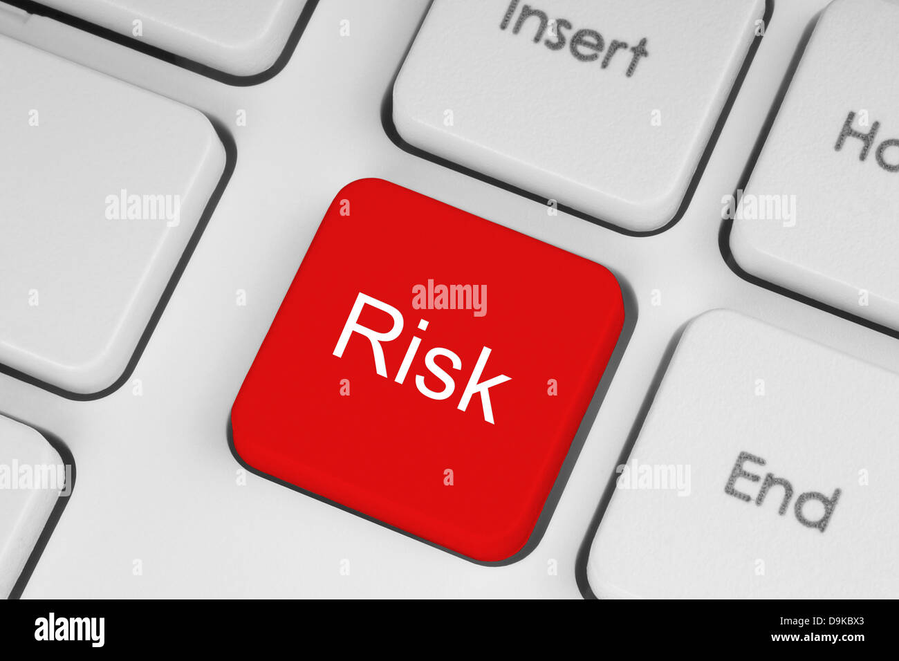 Red keyboard with exclamation mark symbol hi-res stock photography and ...