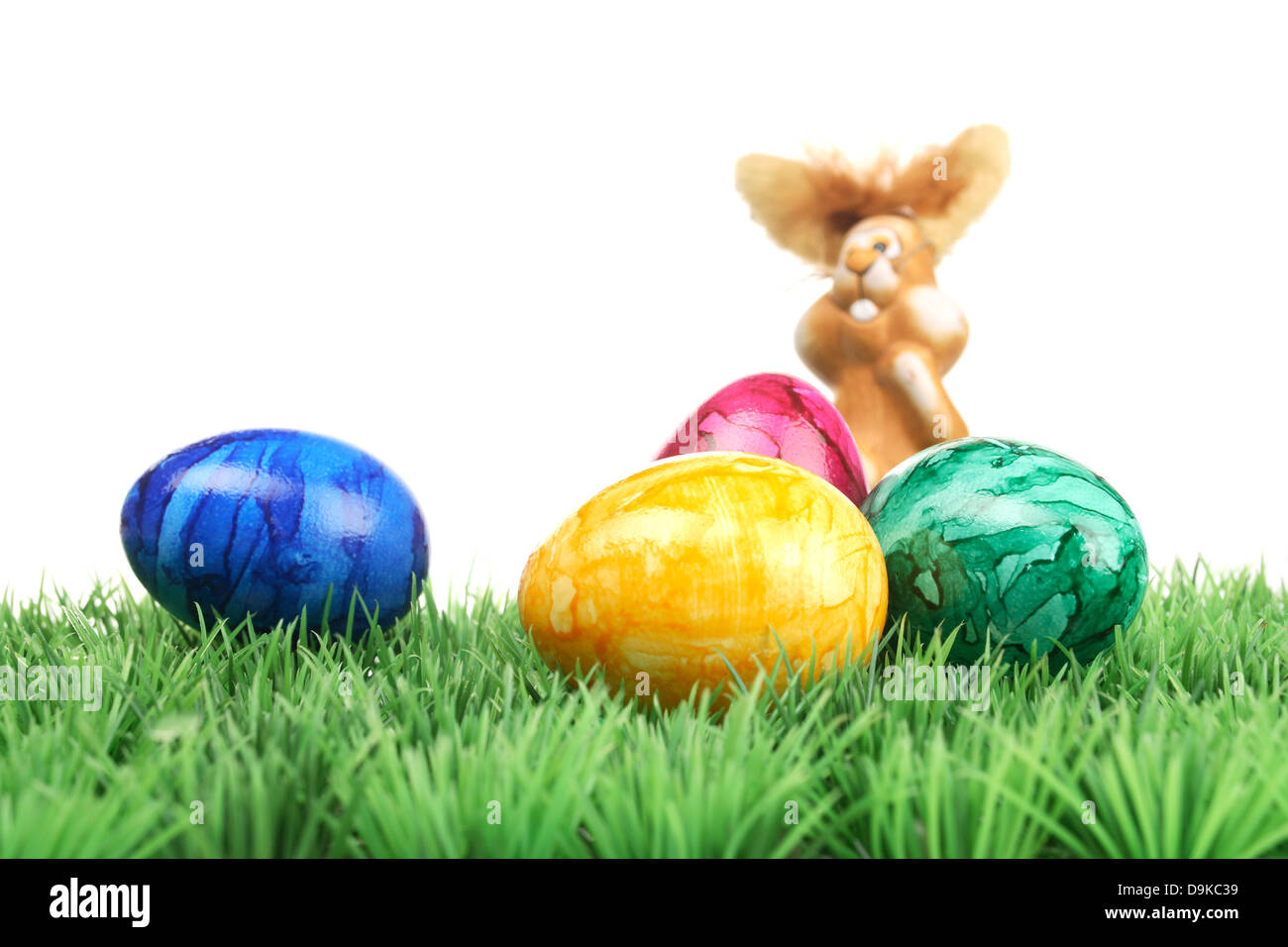 Hare and the easter eggs hi-res stock photography and images - Alamy