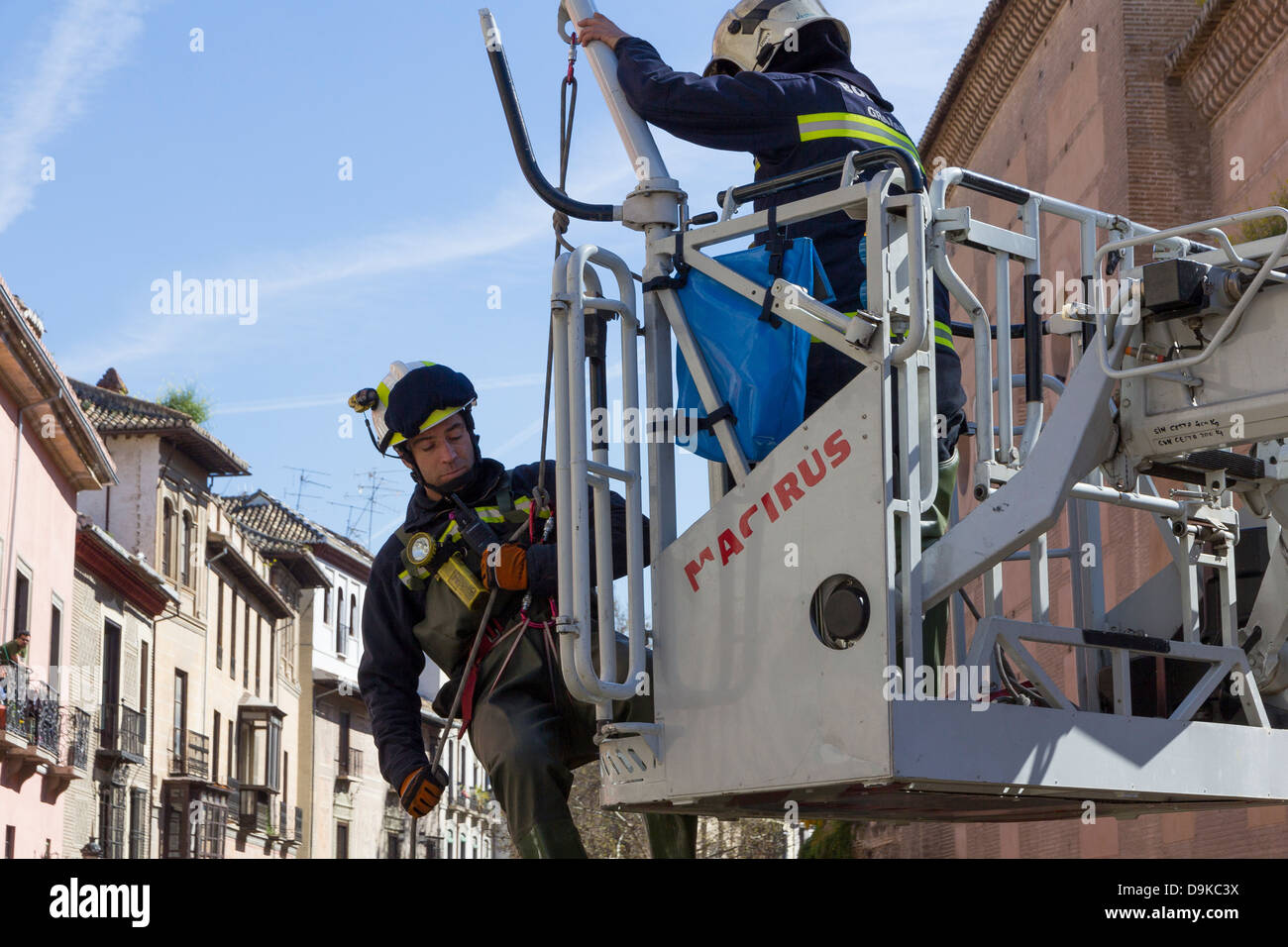 Spain fire engine hi-res stock photography and images - Alamy