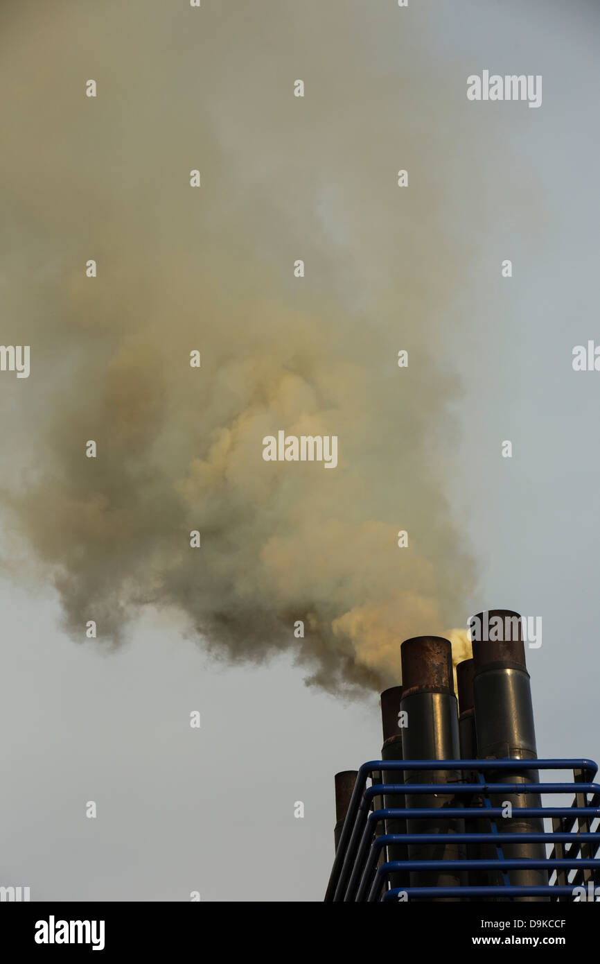Ferry smoke stack hi-res stock photography and images - Alamy
