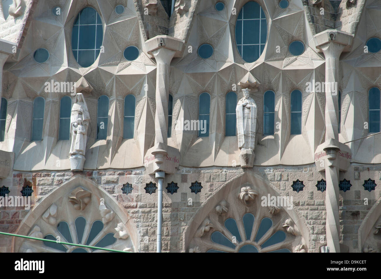 Sagrada Familia (Holy Family) church in Barcelona, the main project of ...