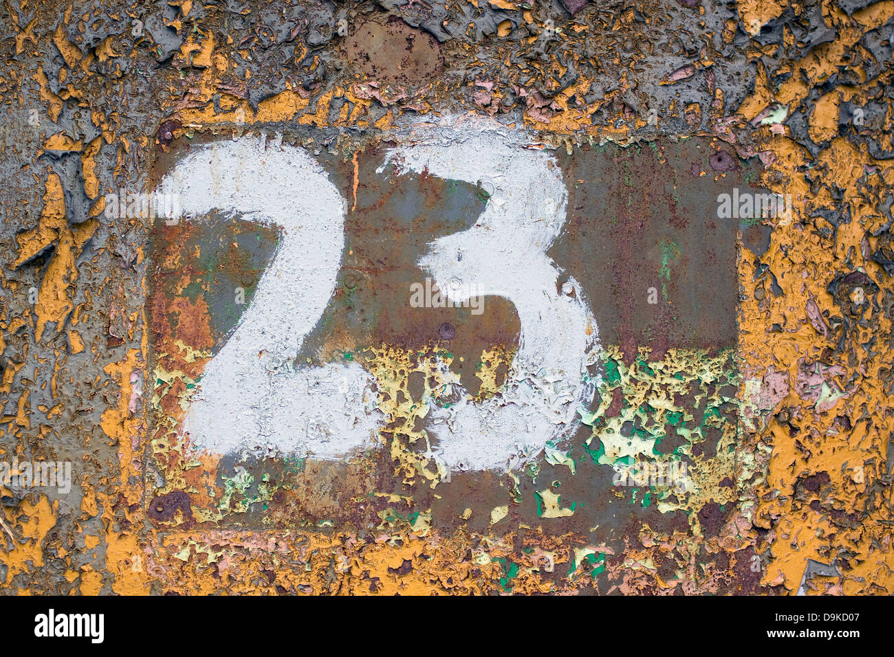 Number twenty three 23 hi-res stock photography and images - Alamy