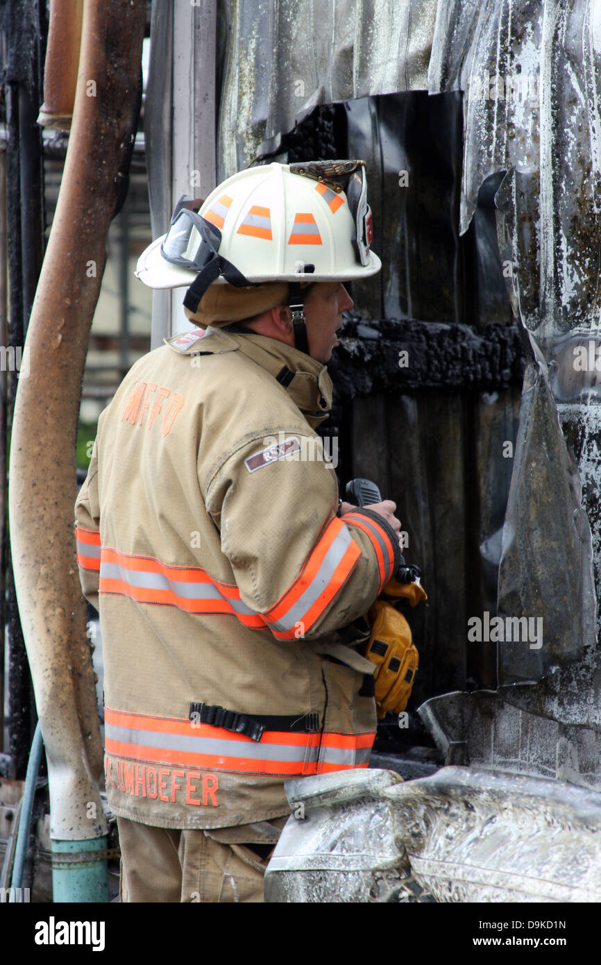 Deputy fire chief hi-res stock photography and images - Alamy