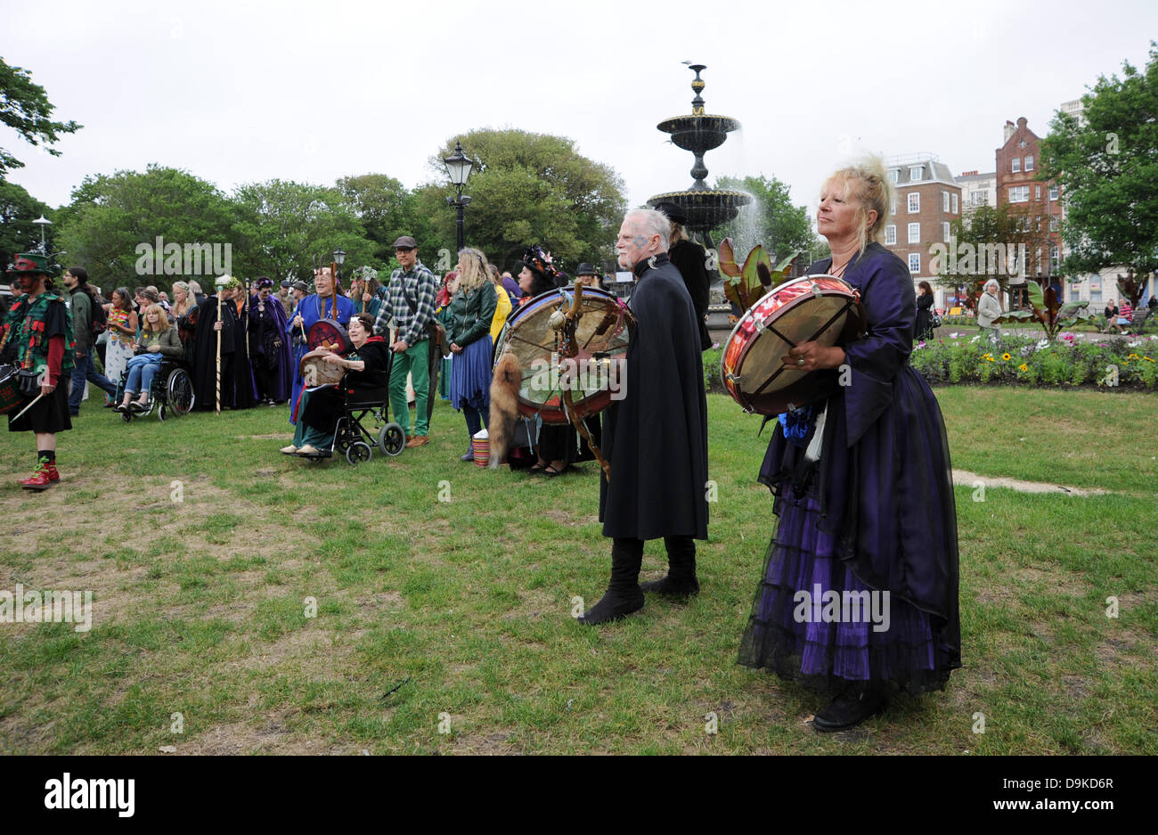 Costume Costumes Summer Solstice High Resolution Stock Photography and ...