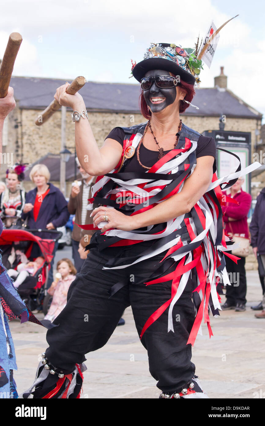 Skipton morris dancers hi-res stock photography and images - Alamy