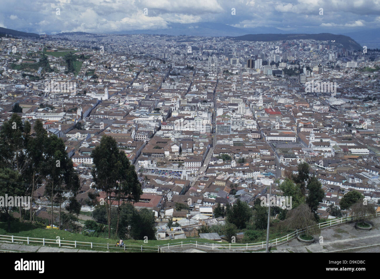 The colonial city of Quito on Equador Stock Photo - Alamy
