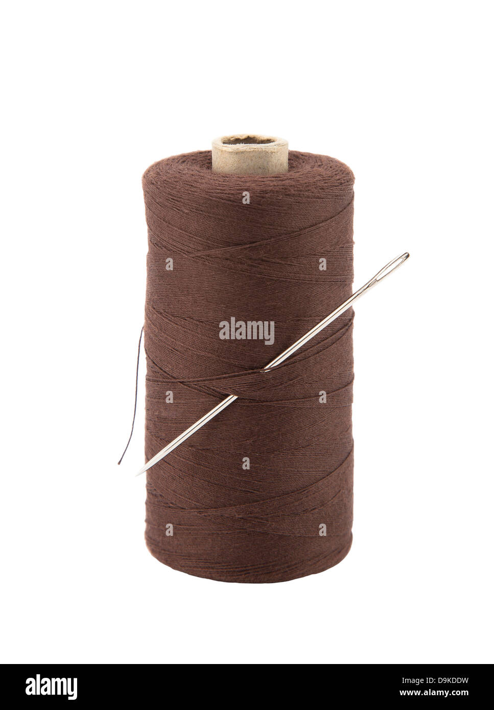 Needle and cotton Stock Photo - Alamy