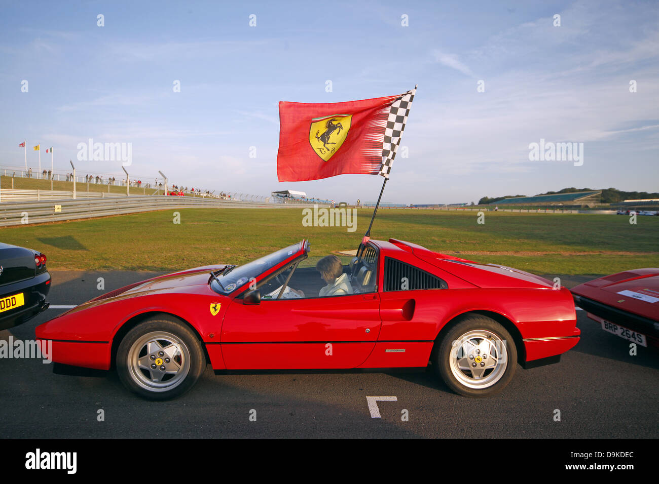 Silverstone flag hi-res stock photography and images - Alamy