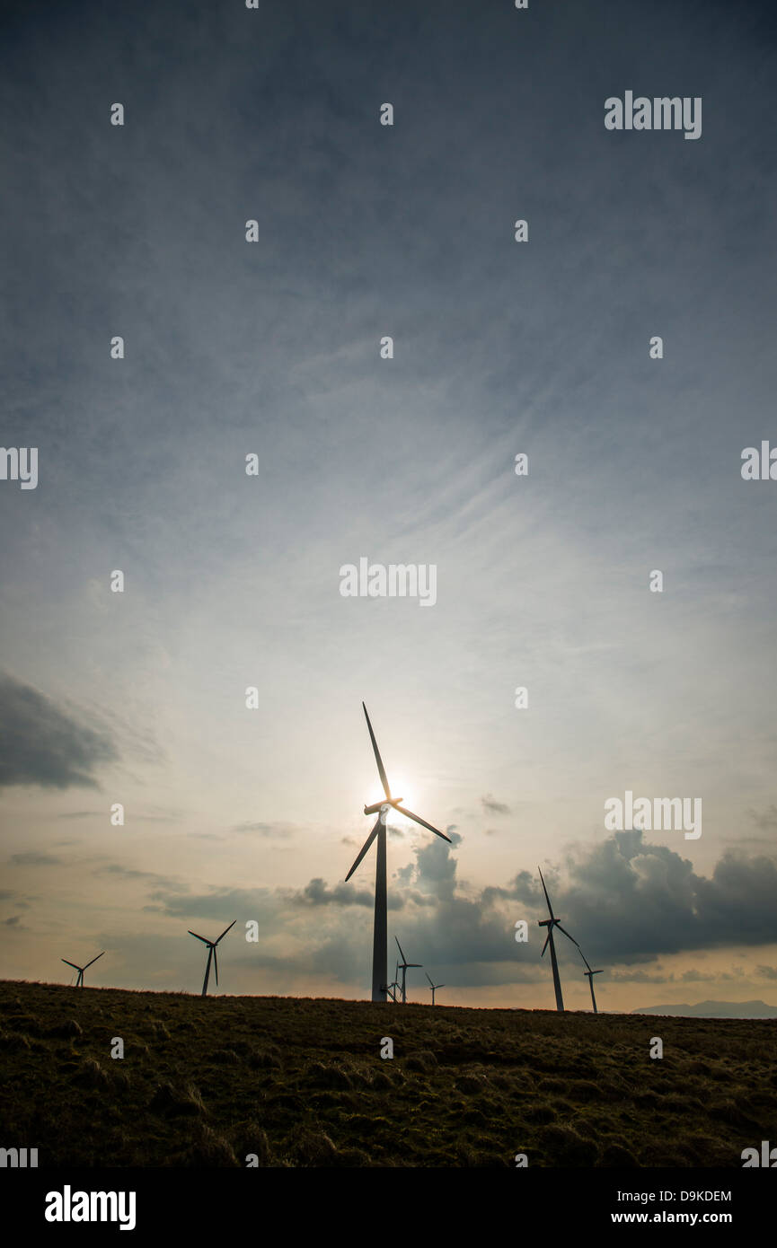 Carno 2 wind farm, Powys, Mid Wales, UK Stock Photo - Alamy