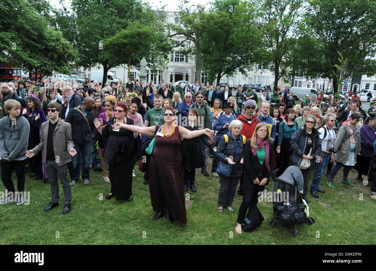 Pagan celebration uk witches hi-res stock photography and images - Alamy