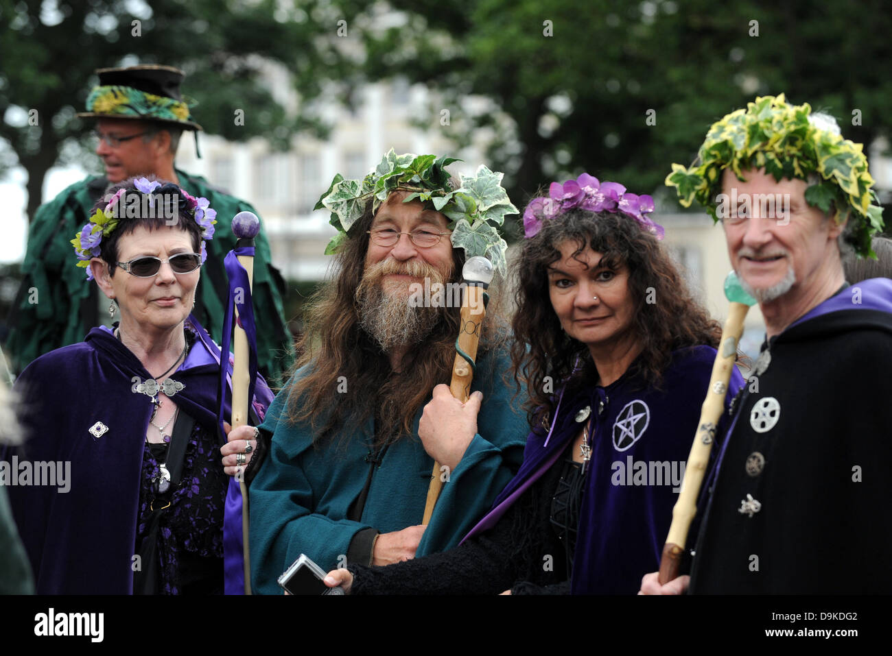 Costume costumes summer solstice hi-res stock photography and images ...