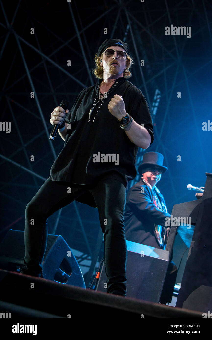 Milan Italy. 20th June 2013. The American rock band TOTO performs live ...