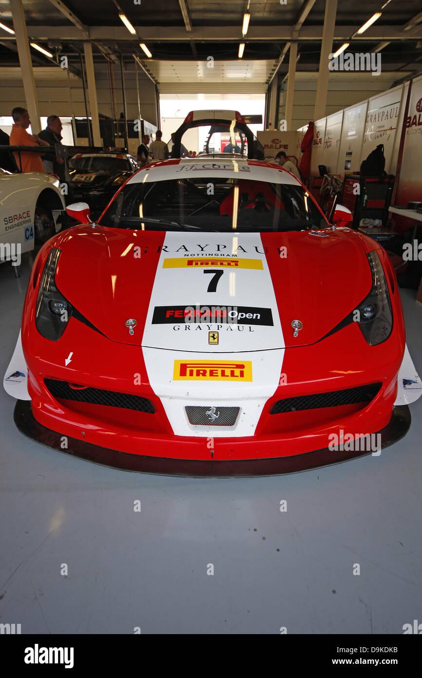 FERRARI 458 SHAUN RALFE TEAM GRAYPAUL SILVERSTONE TEAM GRAYPAUL ...