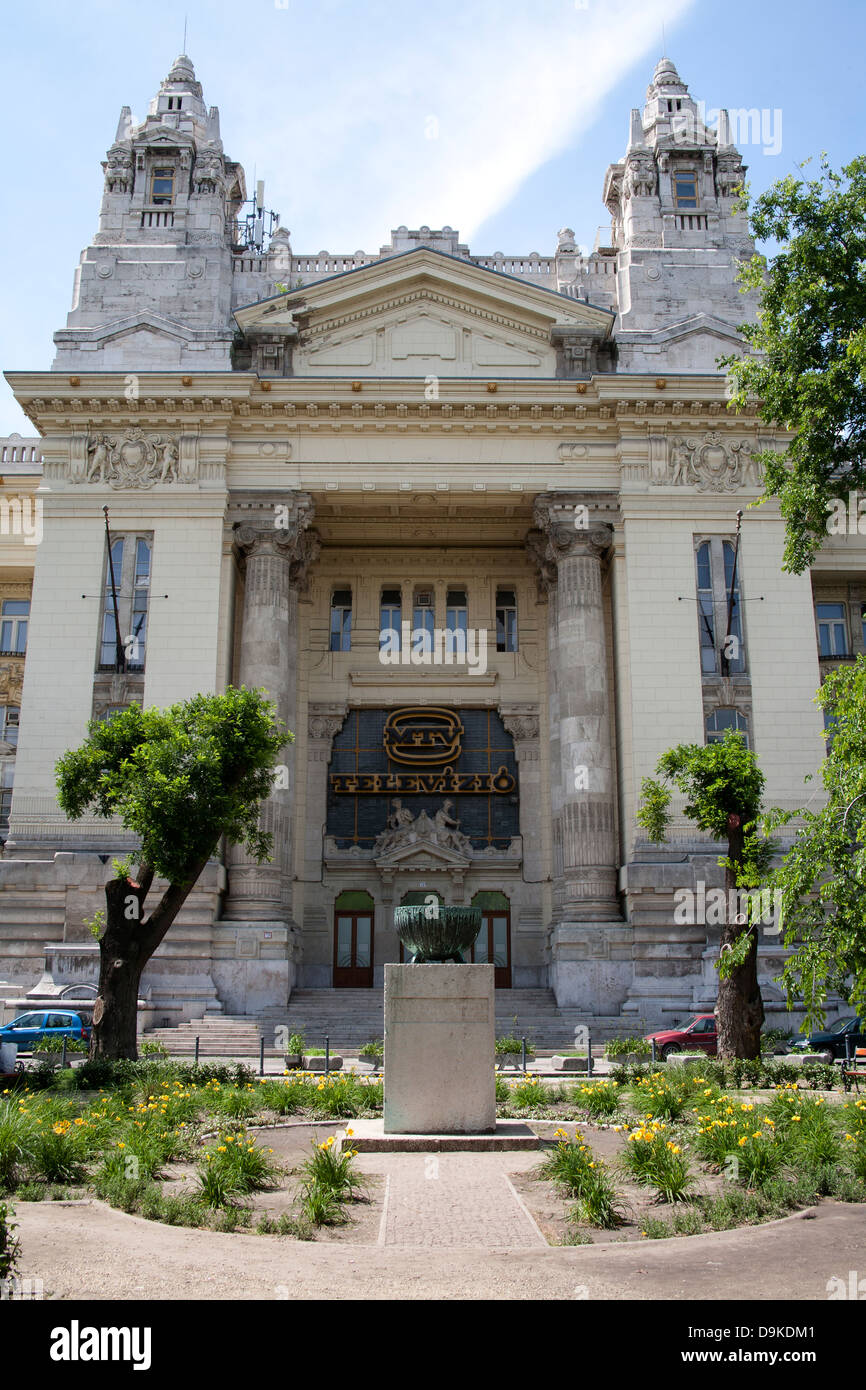 The MTV building Freedom Square, Budapest, Hungary Stock Photo - Alamy