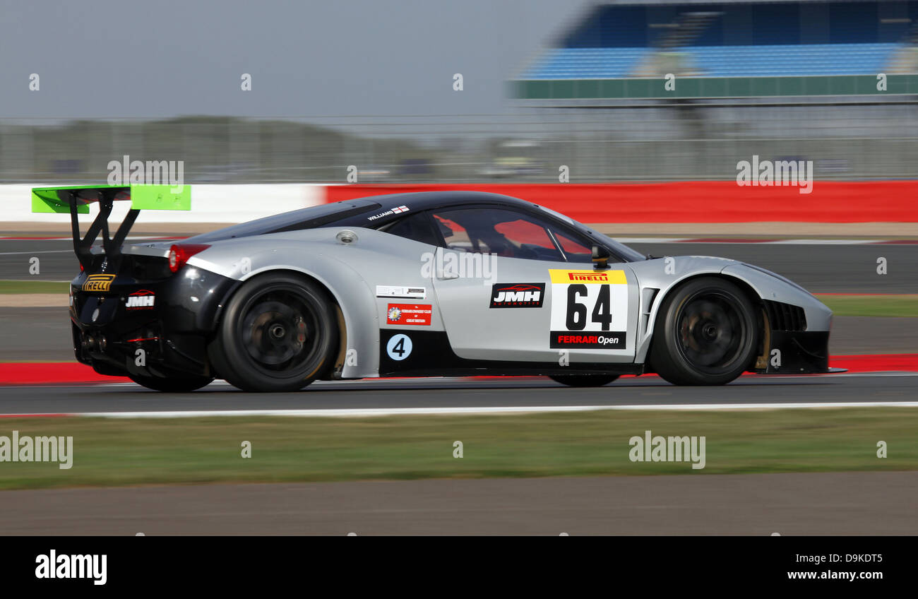 WILL WILLIAMS FERRARI 458 FERRARI OPEN SILVERSTONE FERRARI OPEN ...