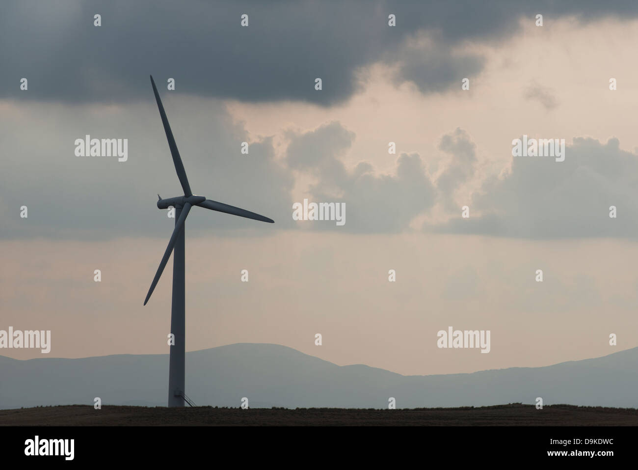 Carno 2 wind farm, Powys, Mid Wales, UK Stock Photo - Alamy