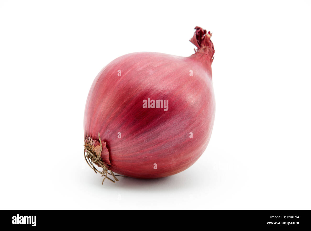 Red onion on white background Stock Photo - Alamy