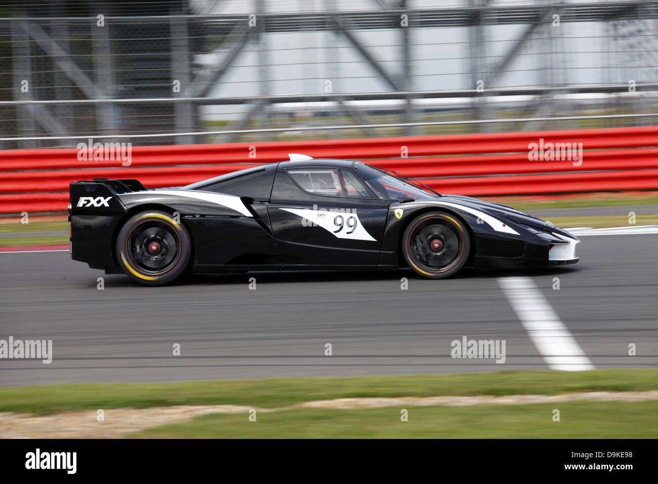 Ferrari Racing Cars In Black