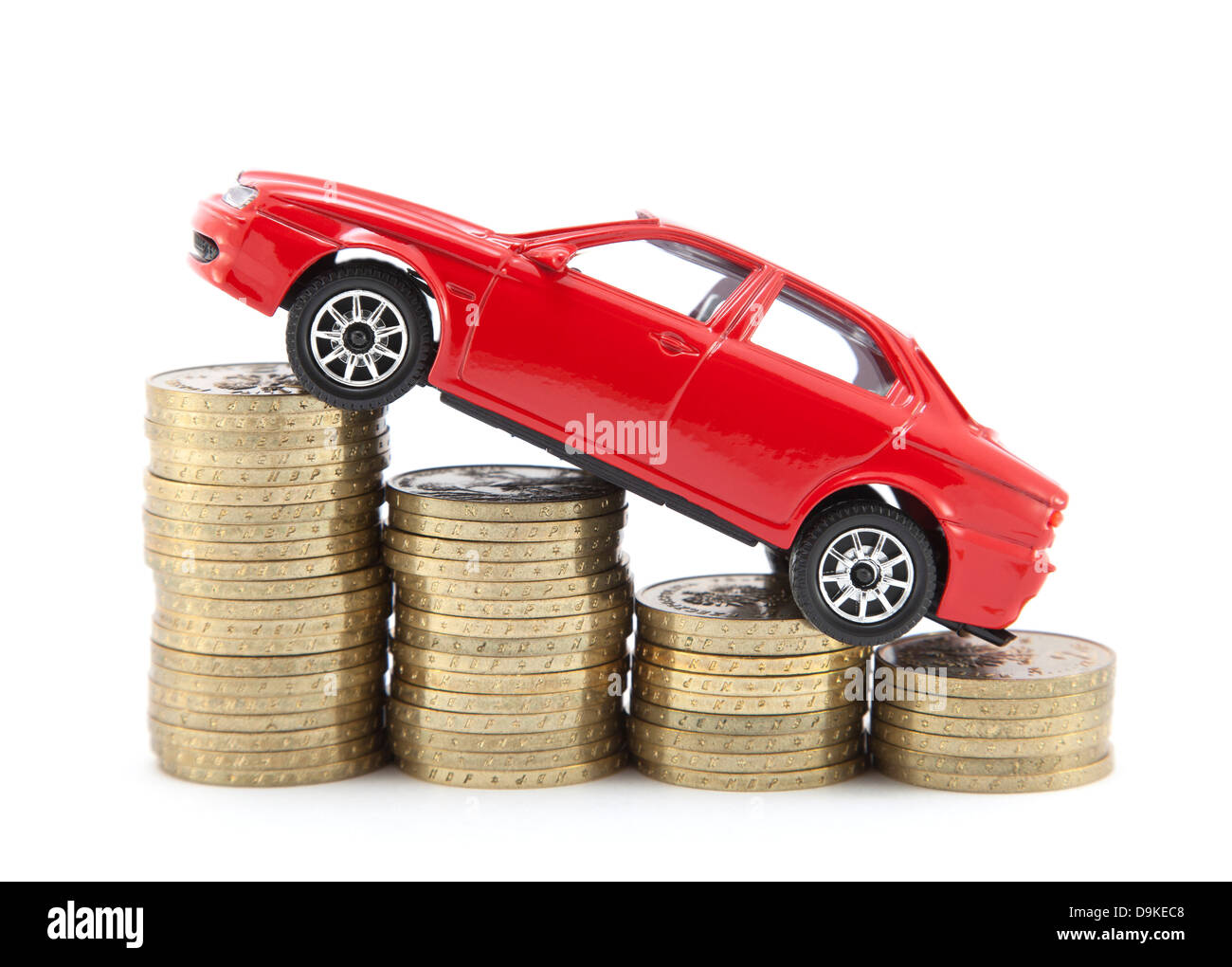 Saving money for a car Stock Photo - Alamy