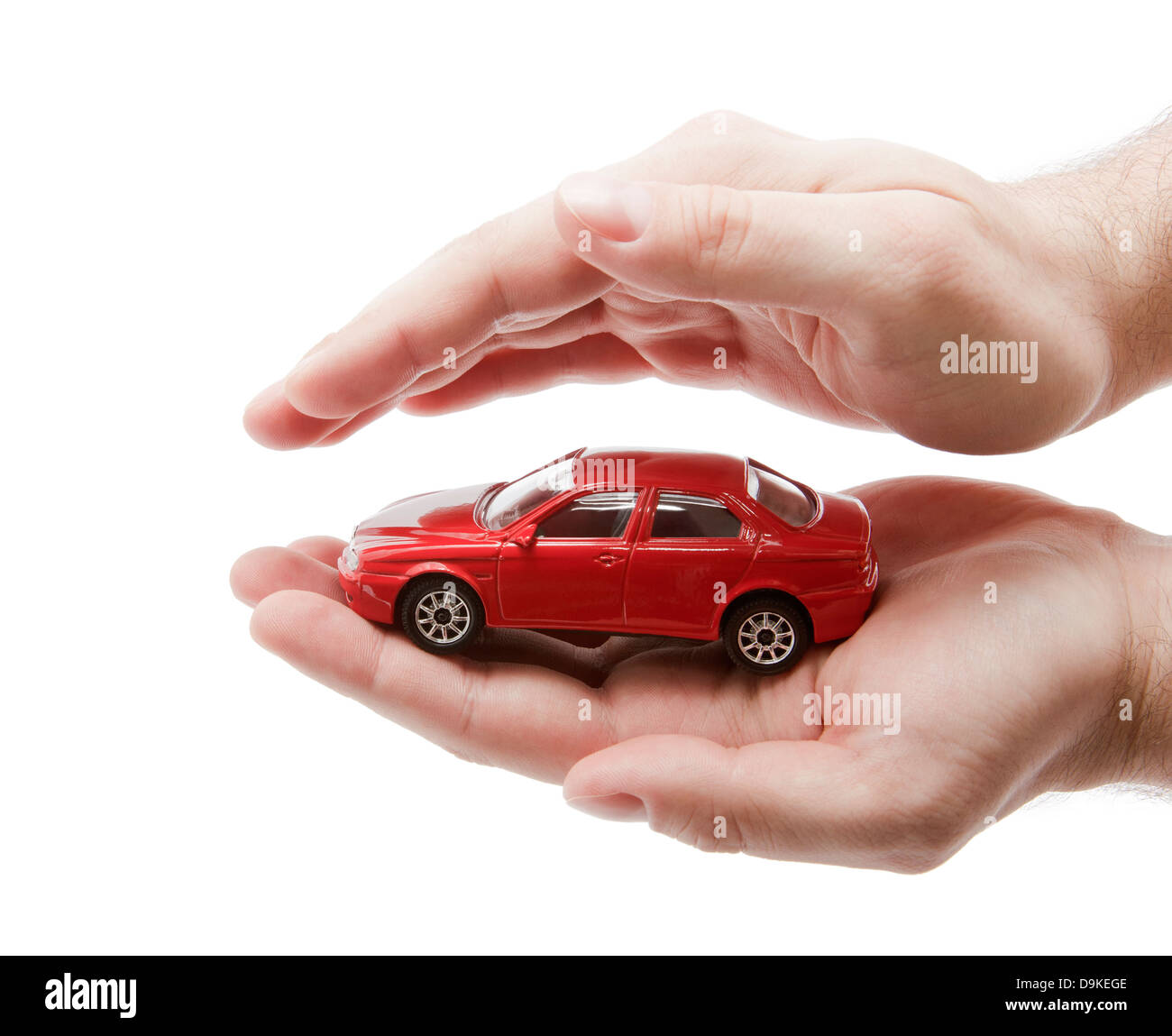 Car protection. Clipping path included Stock Photo - Alamy
