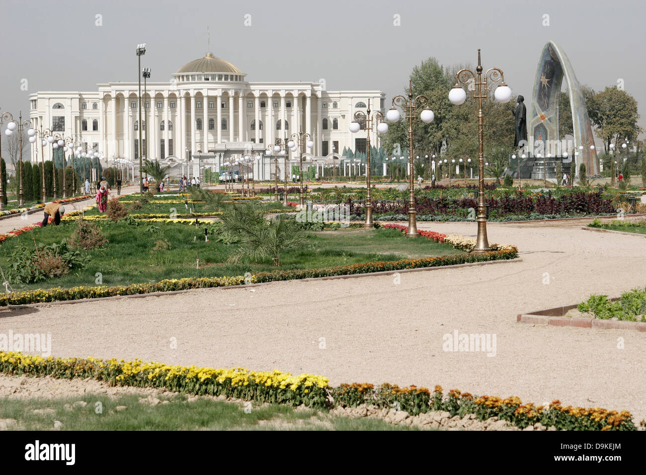 Dushanbe Presidential Palace Or Palace Of Nations Kohi Millat