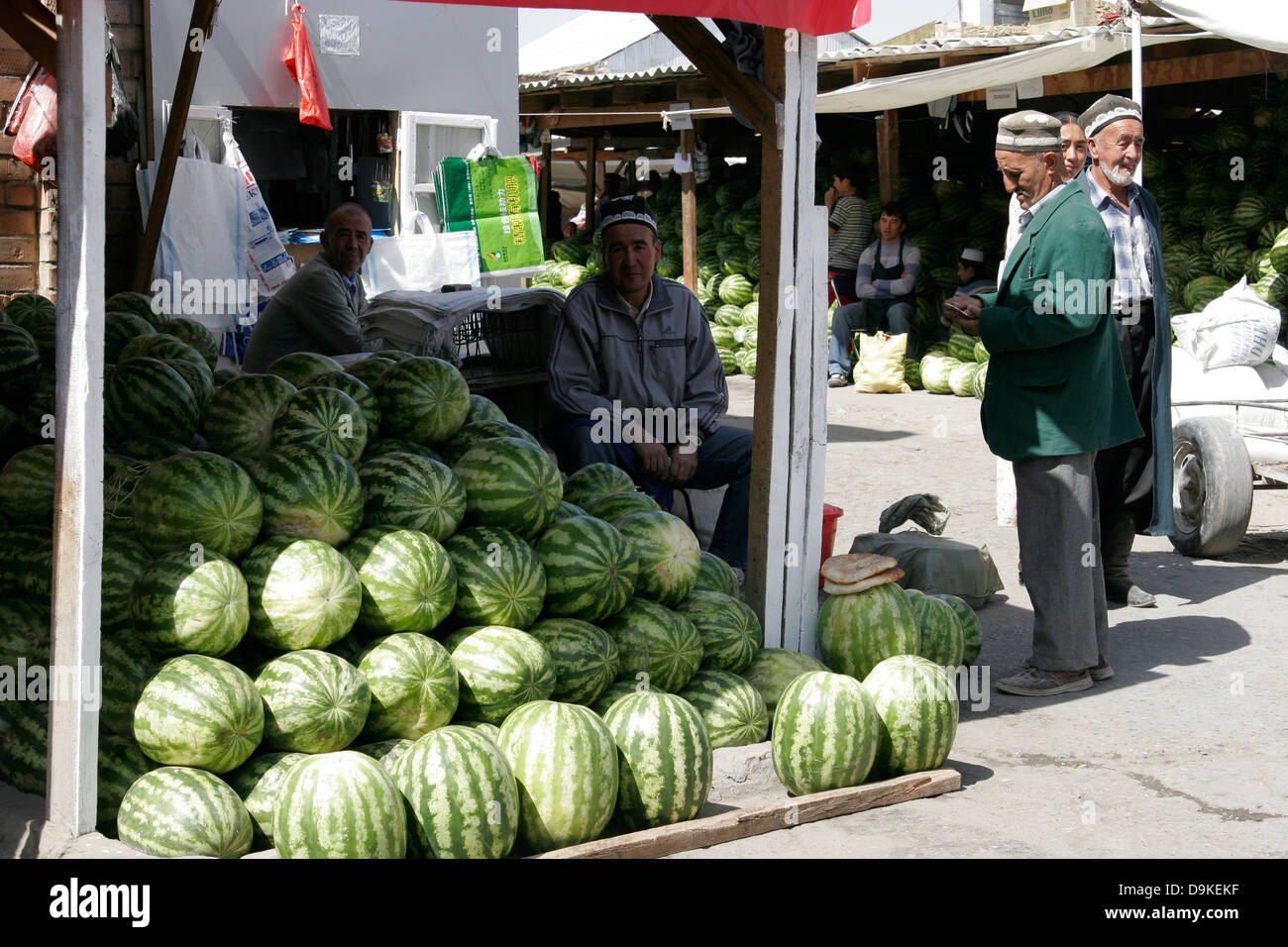 Water melon seller hi-res stock photography and images - Alamy