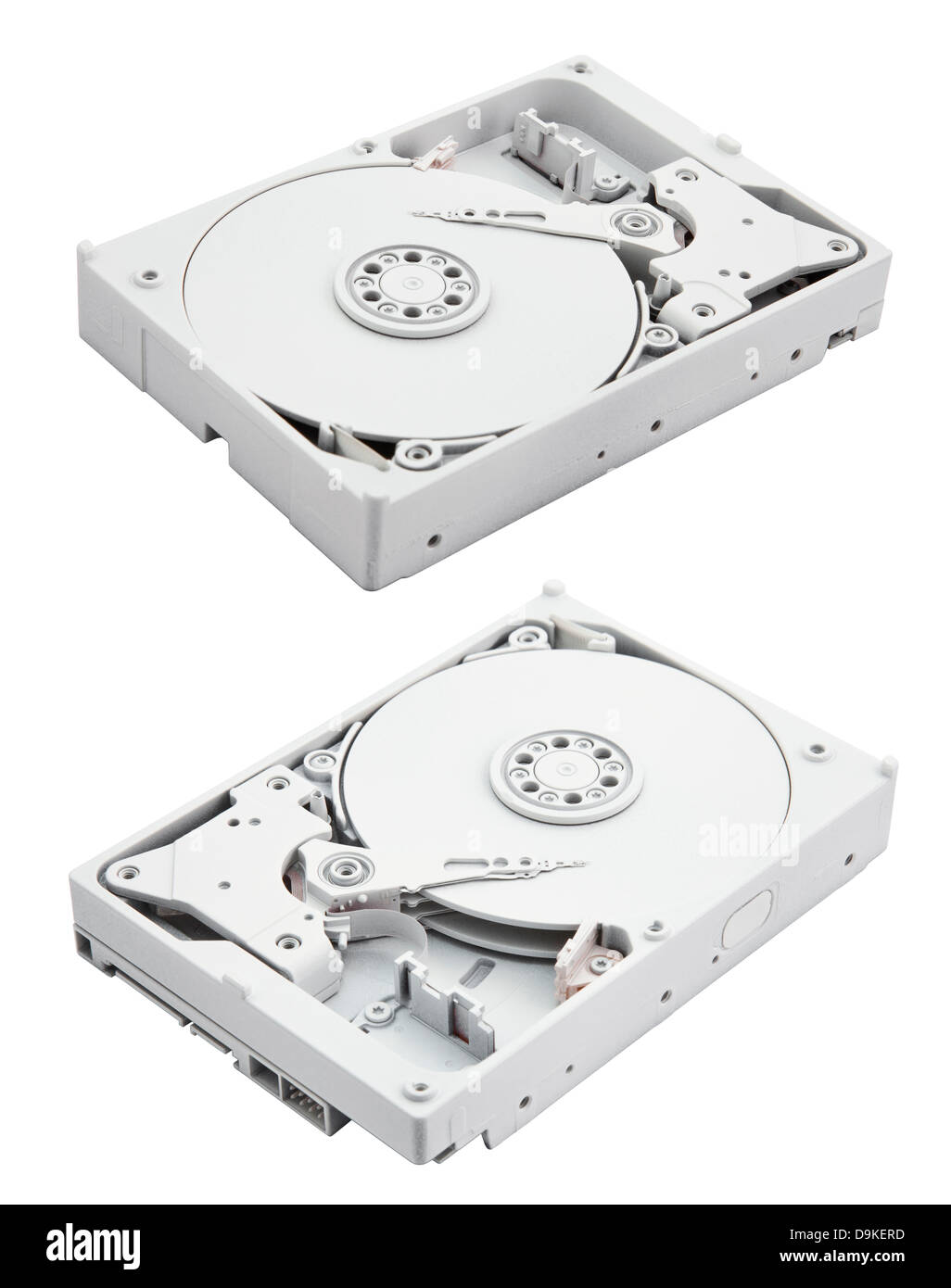 Computer hard disk with clipping path Stock Photo - Alamy