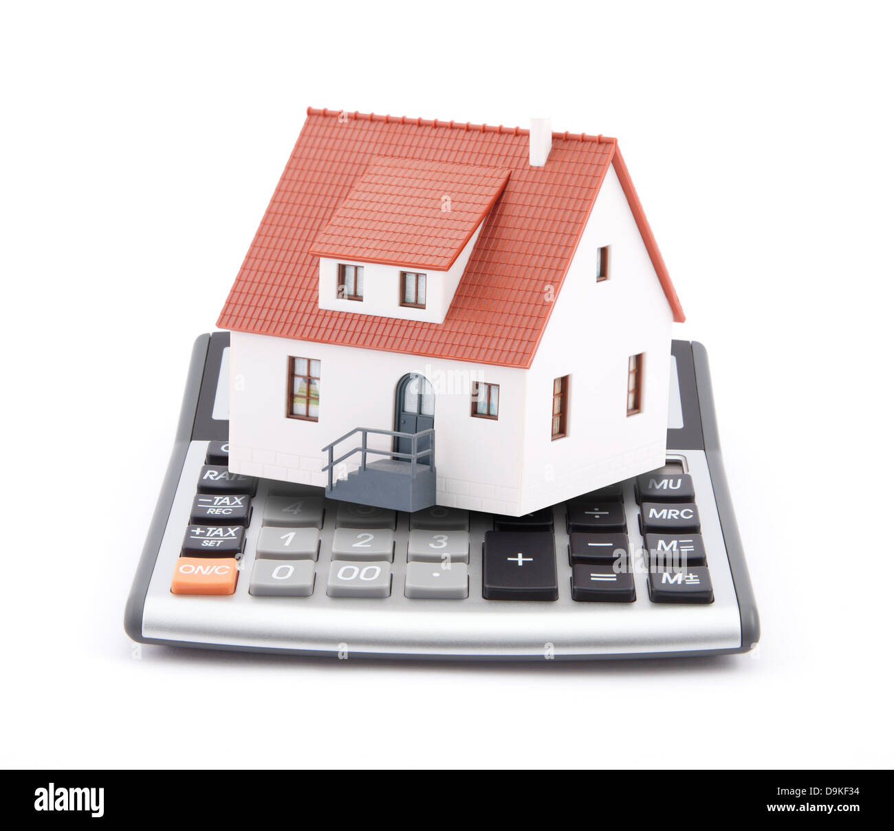 Buying house calculator Cut Out Stock Images & Pictures - Alamy