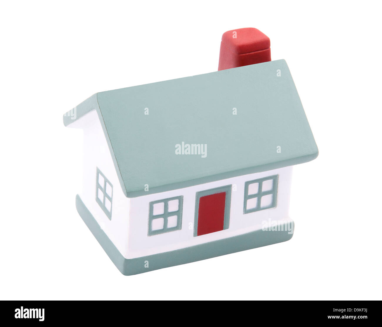 Little house with clipping path Stock Photo - Alamy