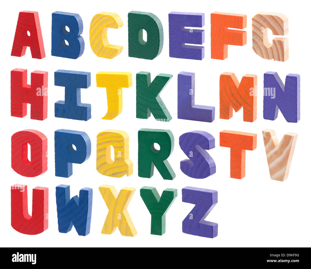 Individual letters of the alphabet hi-res stock photography and images ...