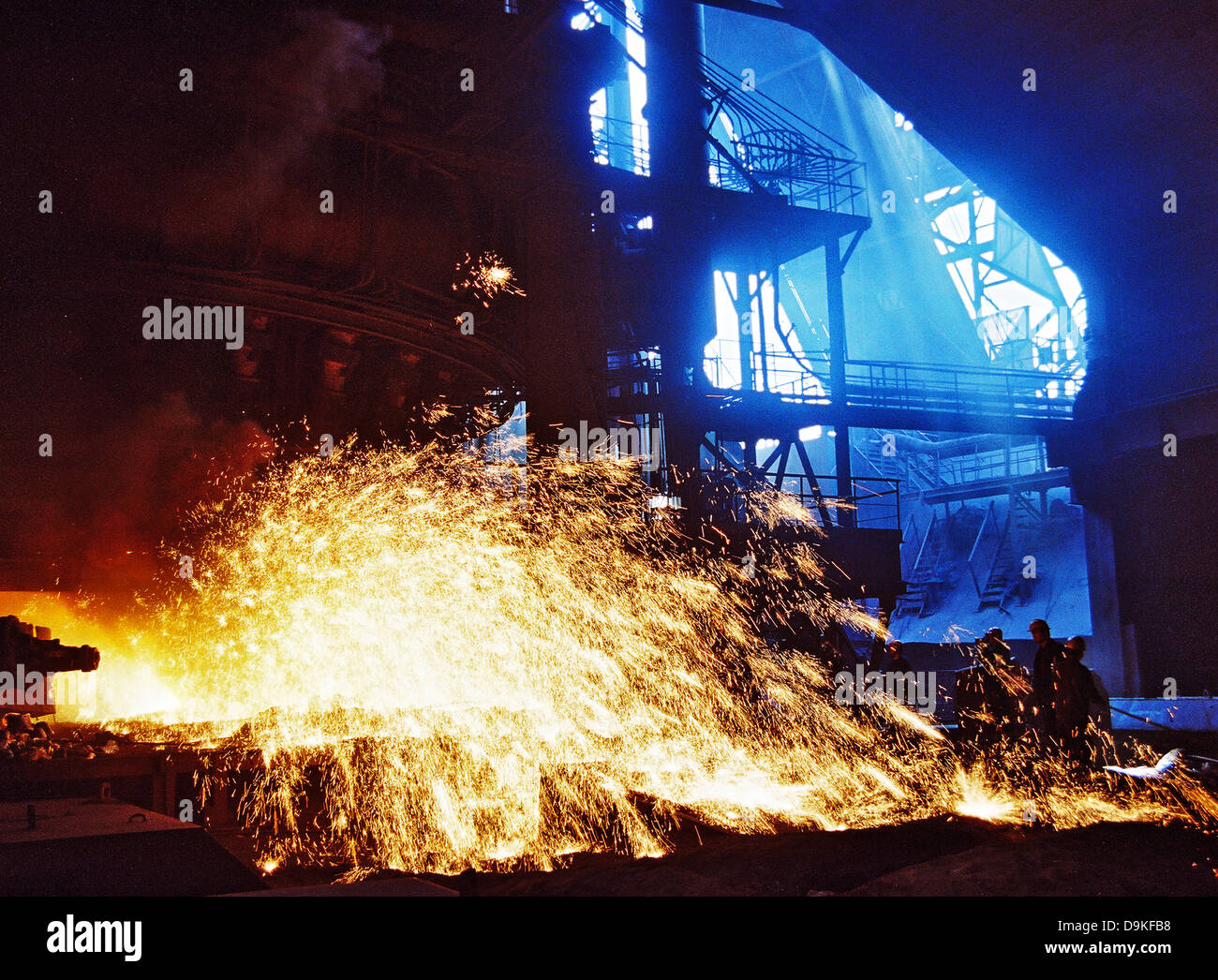 Chinese steel mill hi-res stock photography and images - Alamy