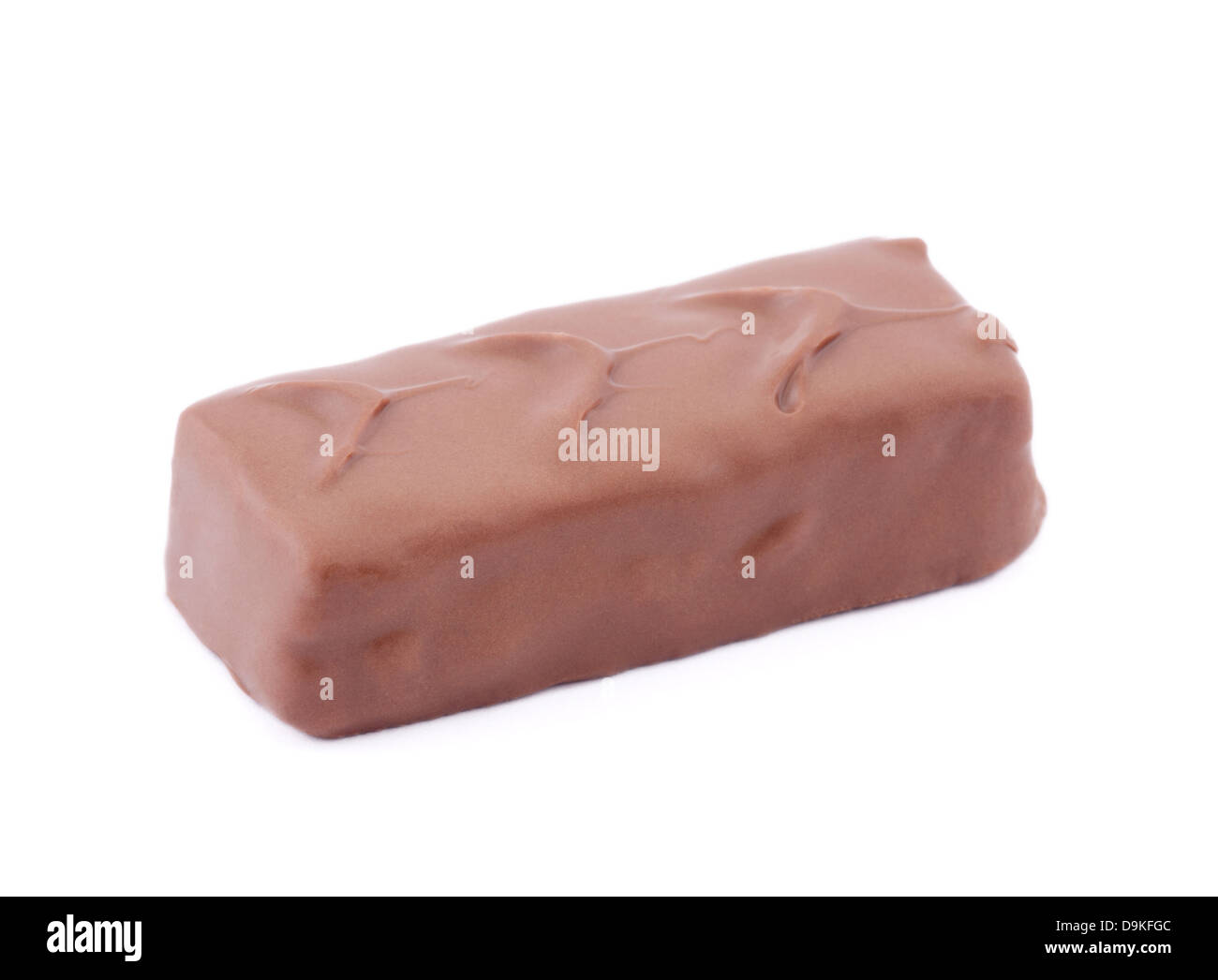 Single candy bar on white Stock Photo - Alamy