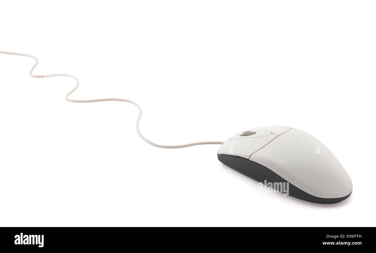 Computer mouse with clipping path Stock Photo - Alamy