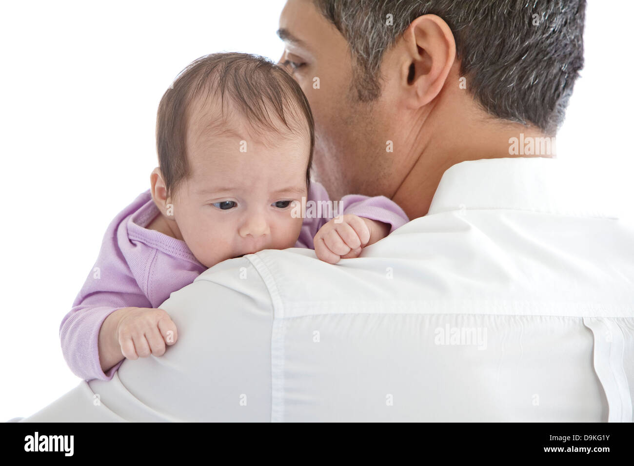 father and newborn baby girl Stock Photo - Alamy