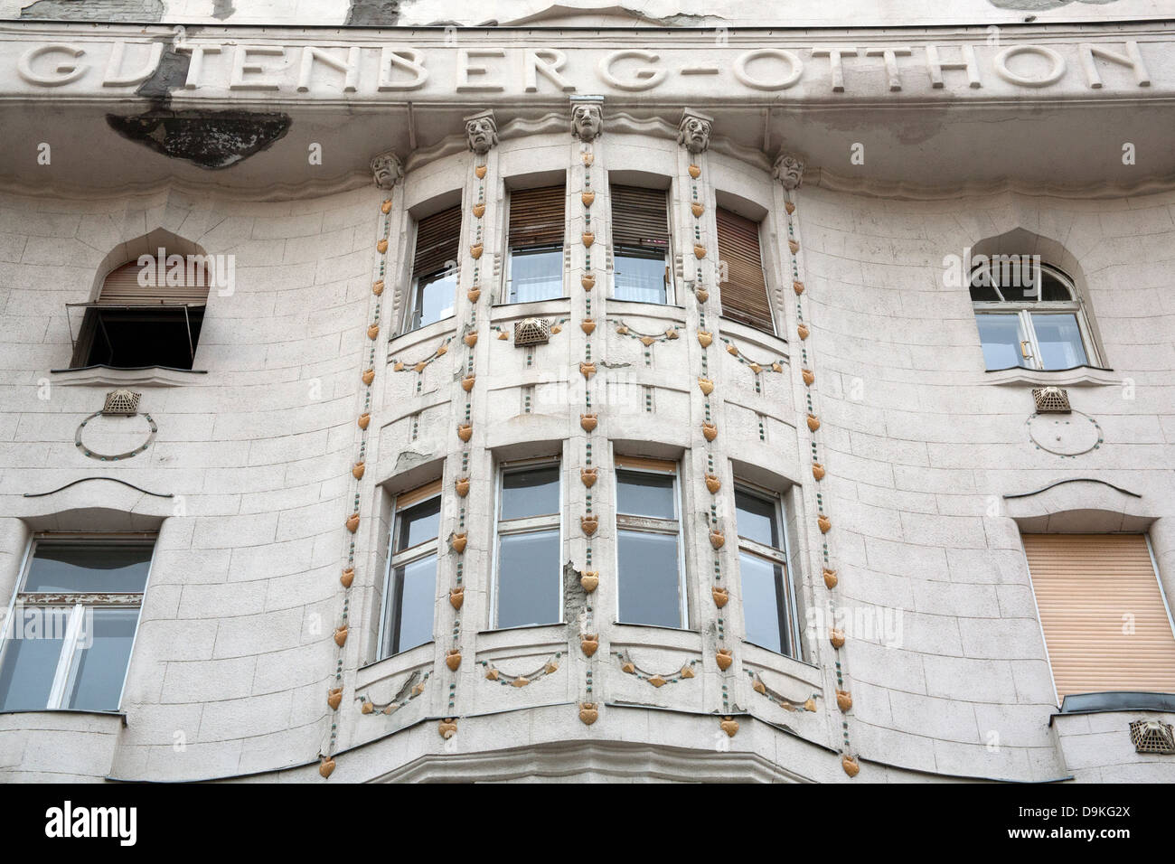 The Gutenberg home Budapest Hungary Stock Photo - Alamy