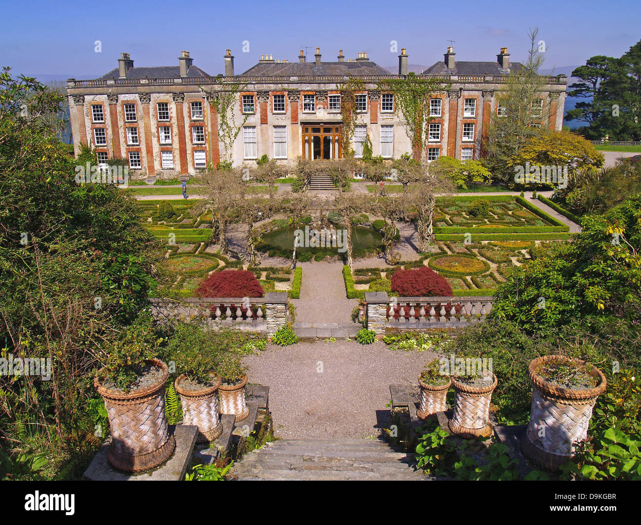 The gardens of Bantry House,County Cork,ireland Stock Photo - Alamy
