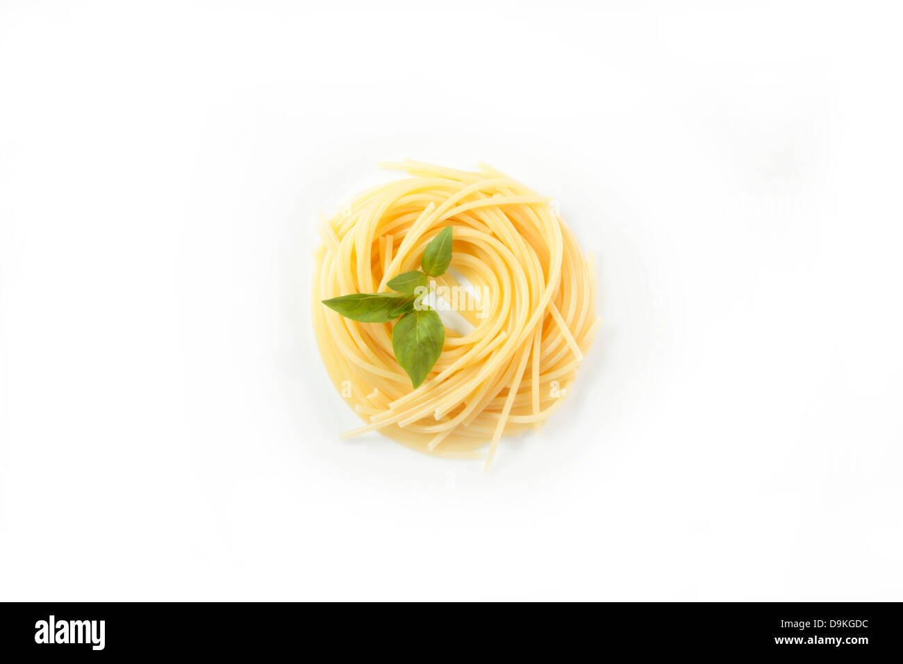 Spaghetti green Cut Out Stock Images & Pictures - Alamy