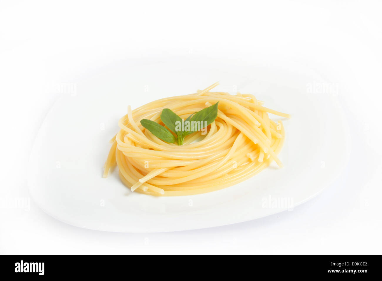 Spaghetti green Cut Out Stock Images & Pictures - Alamy