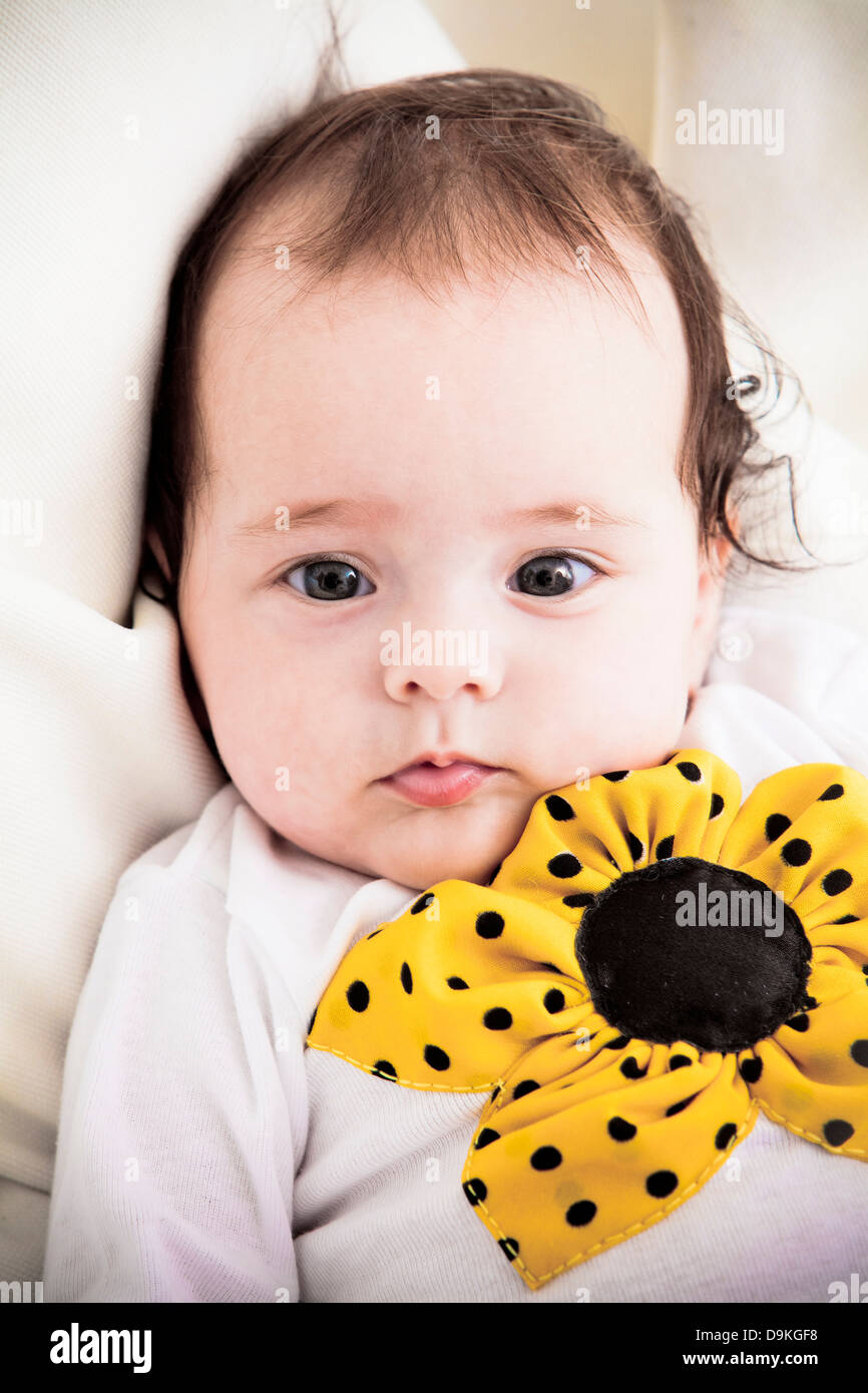 baby girl portrait Stock Photo - Alamy