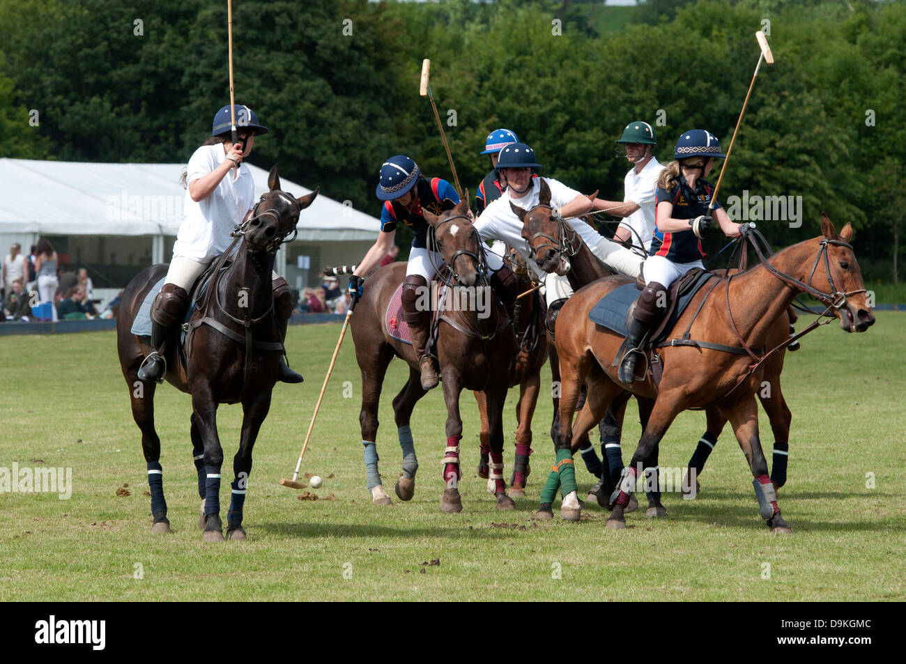 National University Polo Championships Stock Photo - Alamy